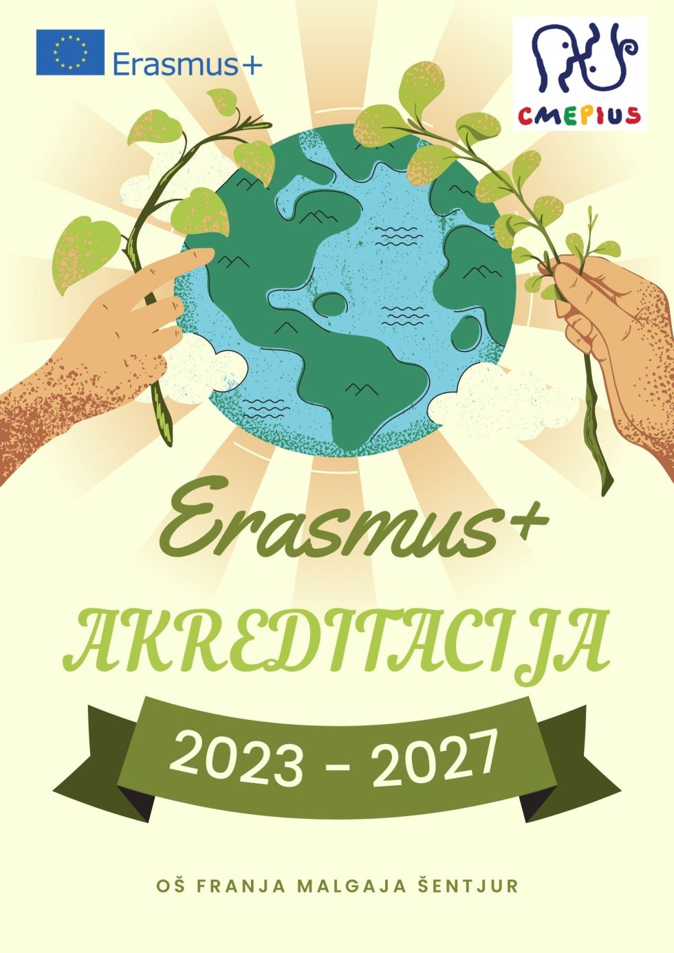 AKREDITACIJA Erasmus+ za obdobje 2023 – 2027 | OŠ Franja Malgaja Šentjur